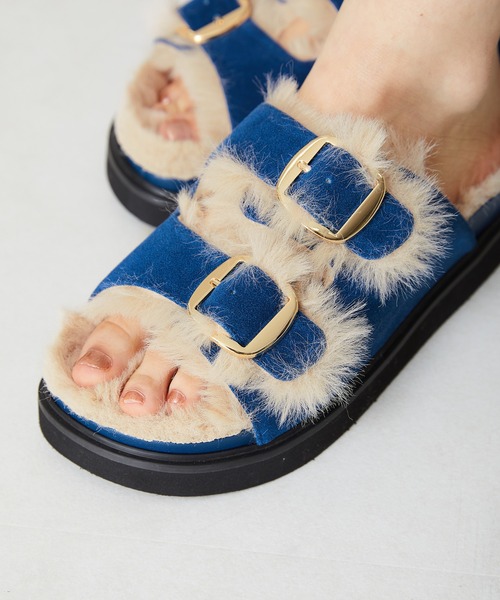 ダブルベルトファーサンダル/41207（サンダル）｜ORiental TRaffic