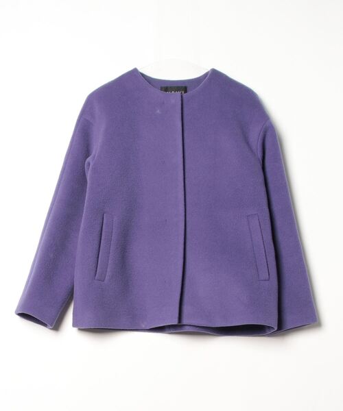 【セール/ブランド古着】ノーカラーコート（ノーカラーコート）｜INDIVI（インディヴィ）のファッション通販 - ZOZOUSED