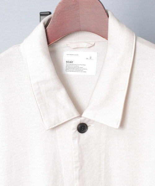 scair（スケアー）の「scair スケアー / SHORT COVER ALL SHIRT ショートカバーオールシャツ / 2001SC ...