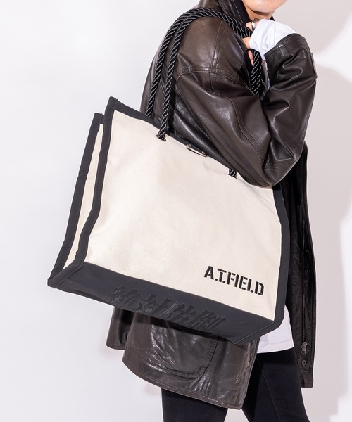 DEVICE（デバイス）の「【エヴァンゲリオンコラボ】DEVICE×A.T.FIELD オーガナイズ キャンバストートバッグ（トートバッグ）」 - WEAR