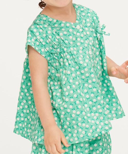 Moujonjon（ムージョンジョン）の「ブロード小花柄ブラウス（シャツ/ブラウス）」 - WEAR