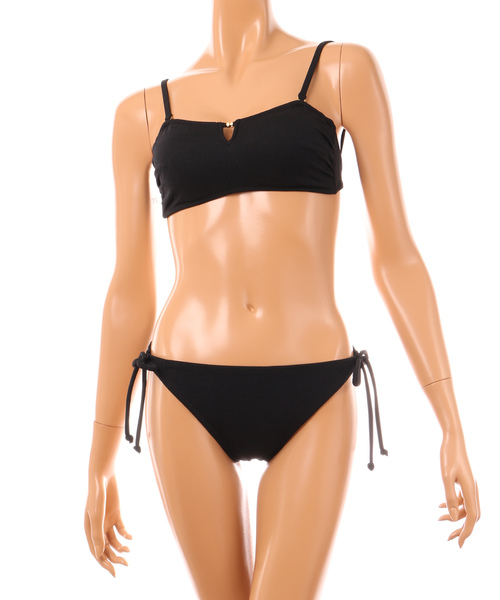 PEAK&PINE（ピークアンドパイン）の「PEAK&PINE |ボタニカル柄ジャガード素材バンドゥビキニ 水着【9M.11Lサイズ】（水着）」 - WEAR