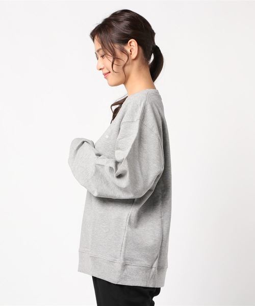 SWBD Sewing Boundaries（ソーイングバウンダリーズ）の「SWBD ロゴスリーブスウェットトップス（スウェット）」 - WEAR