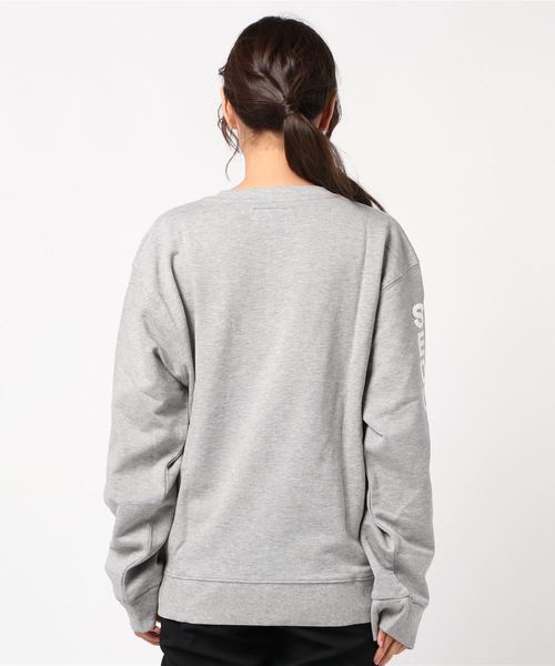 SWBD Sewing Boundaries（ソーイングバウンダリーズ）の「SWBD ロゴスリーブスウェットトップス（スウェット）」 - WEAR