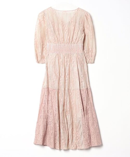 【ブランド古着】レース7分袖ワンピース（ワンピース）｜WILLSELECTION（ウィルセレクション）のファッション通販 - ZOZOUSED