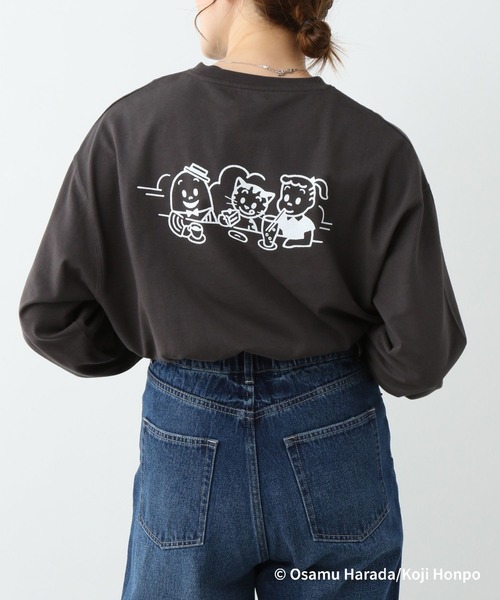 LEPSIM（レプシィム）の「【OSAMU GOODS×LEPSIM】ロングTシャツ 112274（Tシャツ/カットソー）」 - WEAR