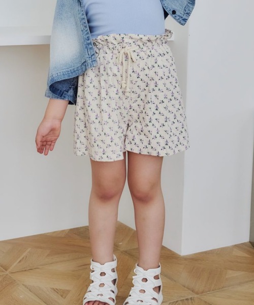 10C REPIPI（ジューシーレピピ）の「【10C REPIPI】フラワーキュロット【セットアップ対応】（その他パンツ）」 - WEAR