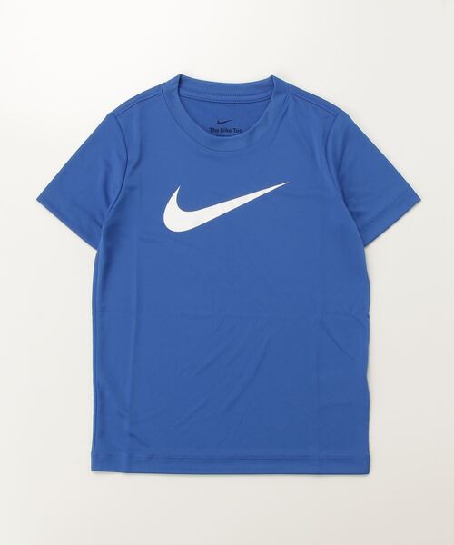 NIKE（ナイキ）の「ナイキ YTH DF LGD スウッシュ ハイブリッド S/S NIKE（Tシャツ/カットソー）」 - WEAR