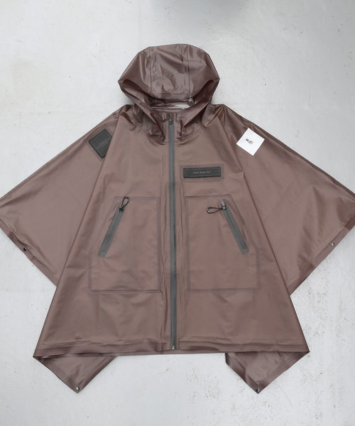 wdl.（ワームデザインラボ）の「【wdl./ダブリューディーエル】DRY UTILITY PONCHO/レインポンチョ（レインコート ...