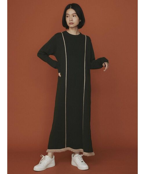 COTORICA（コトリカ）の「配色ラインニットワンピース（ワンピース）」 - WEAR