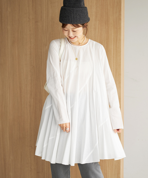 plage（プラージュ）の「Diagonal Tunic ブラウス（シャツ/ブラウス）」 - WEAR