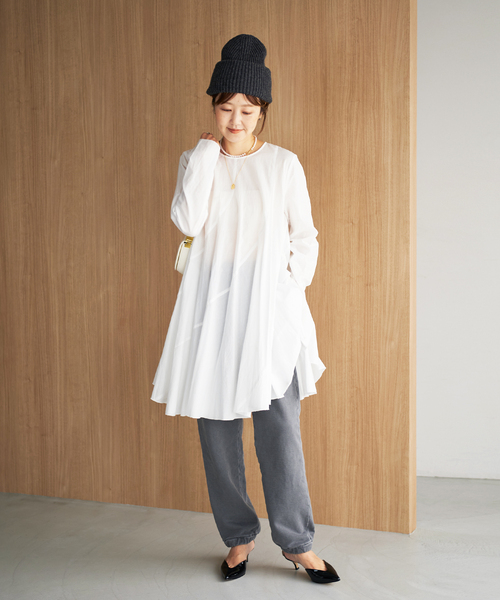 plage（プラージュ）の「Diagonal Tunic ブラウス（シャツ/ブラウス）」 - WEAR