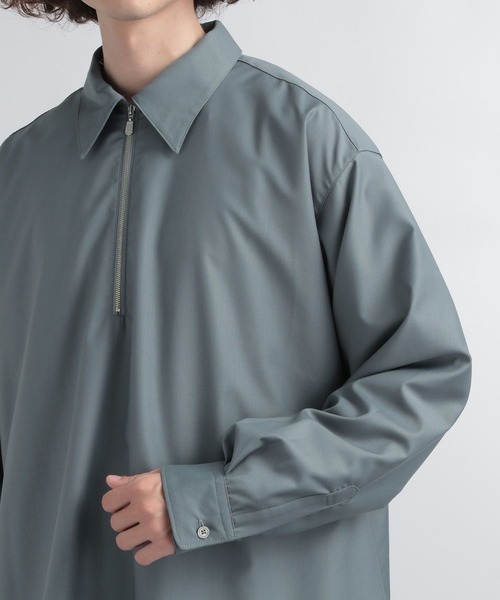 HARE（ハレ）の「TRハーフZIPオーバーシャツ(HARE)（シャツ/ブラウス）」 - WEAR