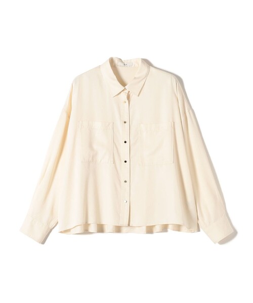 セール】〈手洗い可能〉セルロース ツイル 羽織 シャツ（シャツ