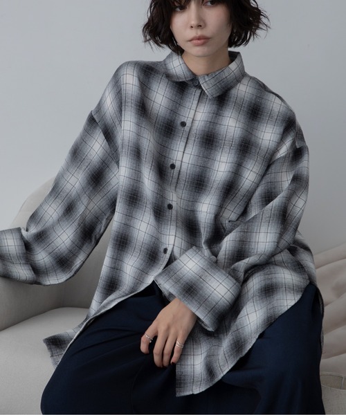 ワイドスリーブオーバーシャツ（シャツ/ブラウス）｜VACANCY