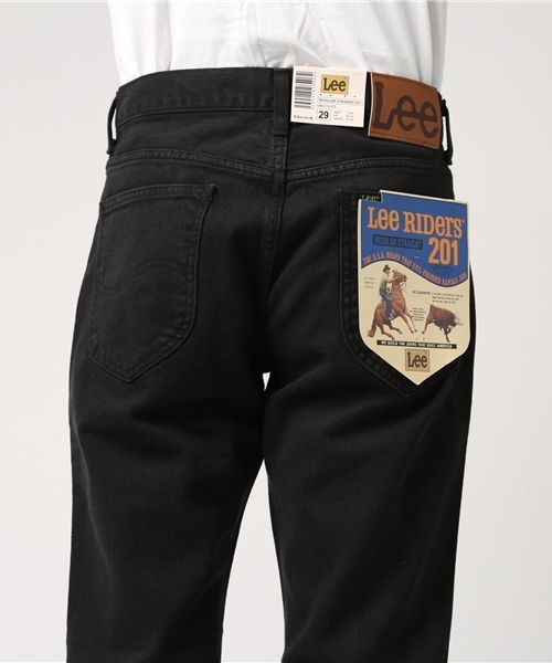 Lee（リー）の「【Lee】201 レギュラーストレート ブラック（デニムパンツ）」 - WEAR