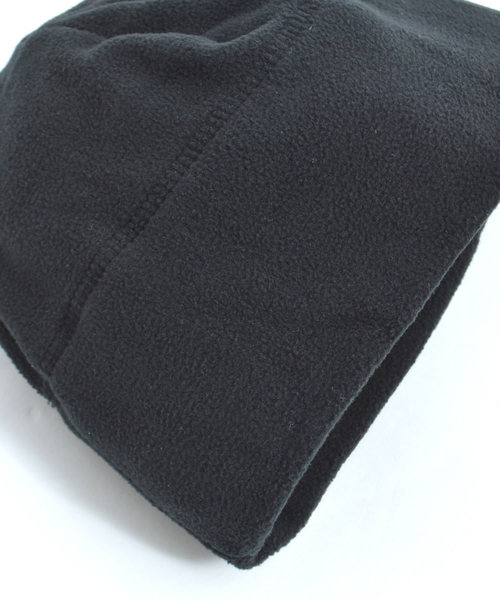ROOPTOKYO（ループトウキョウ）の「"CLASSIC MICRO" BLACK MICROFLEECE CAP / HAT（ニット ...