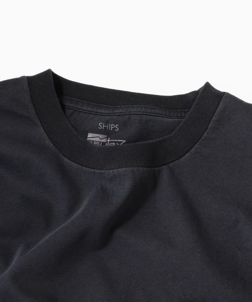 SHIPS（シップス）の「SC: ASUTEX(R) 製品染め ポケット Tシャツ（Tシャツ/カットソー）」 - WEAR