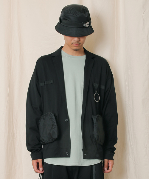 scair（スケアー）の「scair スケアー / MOLLE SYSTEM GIZA JERSEY JACKET モールシステムギザ ...