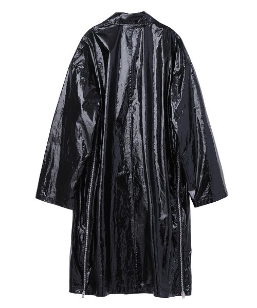 JOHN LAWRENCE SULLIVAN（ジョンローレンスサリバン）の「PATENT COATED OVERSIZED SIDE ZIP ...