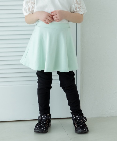 pairmanon（ペアマノン）の「10分丈レギンス付き 無地スカッツ（その他パンツ）」 - WEAR