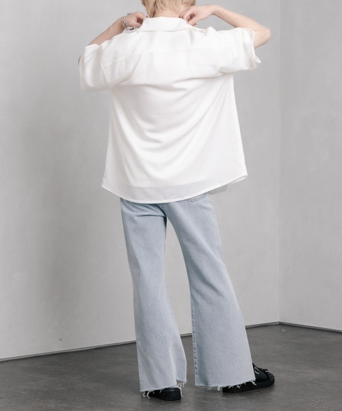 Adoon plain（アドーンプレーン）の「【Adoon plain】開襟シャツ（シャツ/ブラウス）」 - WEAR