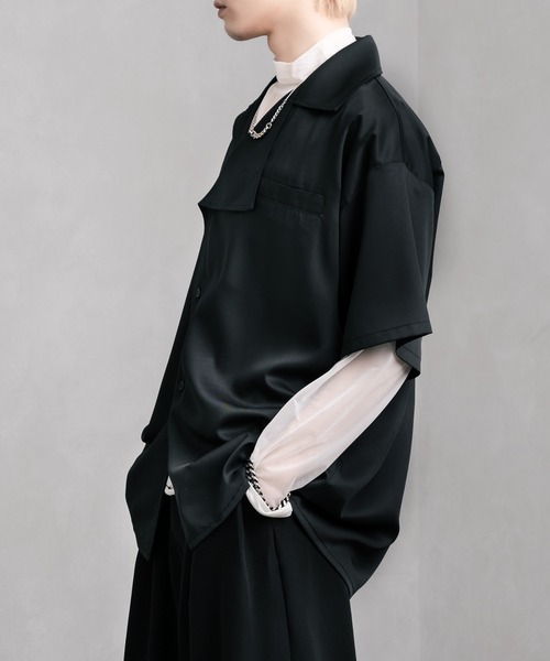 Adoon plain（アドーンプレーン）の「【Adoon plain】開襟シャツ（シャツ/ブラウス）」 - WEAR