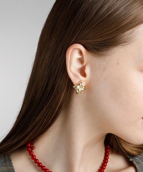 JewCas Velbe フラワーモチーフエアフィットイヤリング[JC4726]（イヤリング）｜JewCas（ジュアキャス）のファッション通販 ...