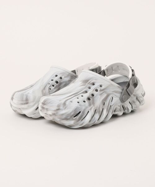 crocs クロックス ECHO MARBLED CLOG エコーマーブルクロッグ 208454-1NL MOONLIGHT/MULTI ...