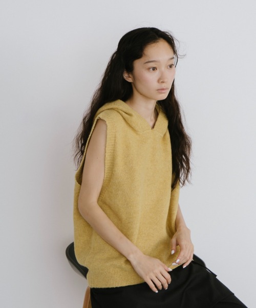 duei（デュイ）の「フーディーニットベスト（ベスト）」 - WEAR