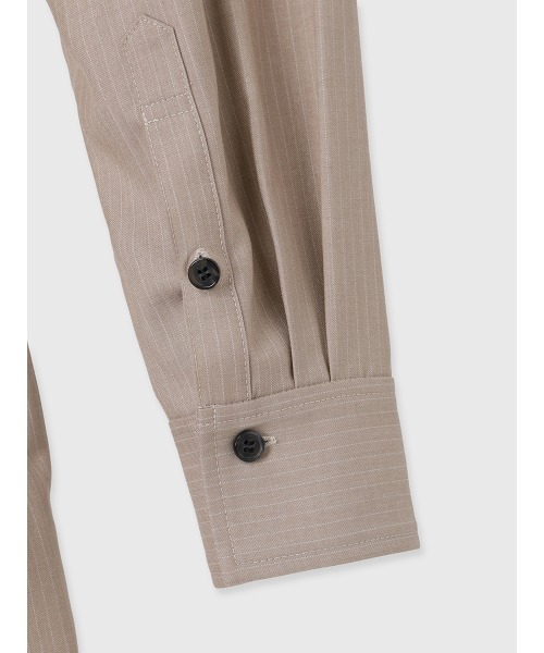 セール】テーラードシャツロンパース（つなぎ/オールインワン）｜EIMY