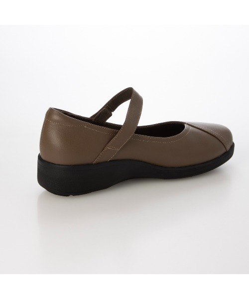 4E】アシンメトリーデザインストラップシューズ（その他シューズ