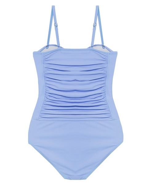BALIBIKI（バリビキ）の「レディース水着 クロスバンド風オールインワンワンピーススイムウェア（水着）」 - WEAR