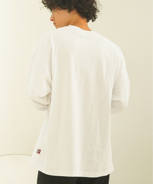 BEN DAVIS（ベンデイビス）の「【BEN DAVIS/ベンデイビス】 袖刺繍 BIGシルエット ロンT（Tシャツ/カットソー）」 - WEAR