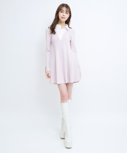 【ブランド古着】ドッキングワンピース（ワンピース）｜ROYAL PARTY（ロイヤルパーティー）のファッション通販 - ZOZOUSED