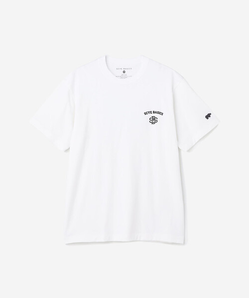 SCYE BASICS（サイベーシックス）の「SCYE BASICS | 30/2 Cotton Jersey Monogram Logo T ...