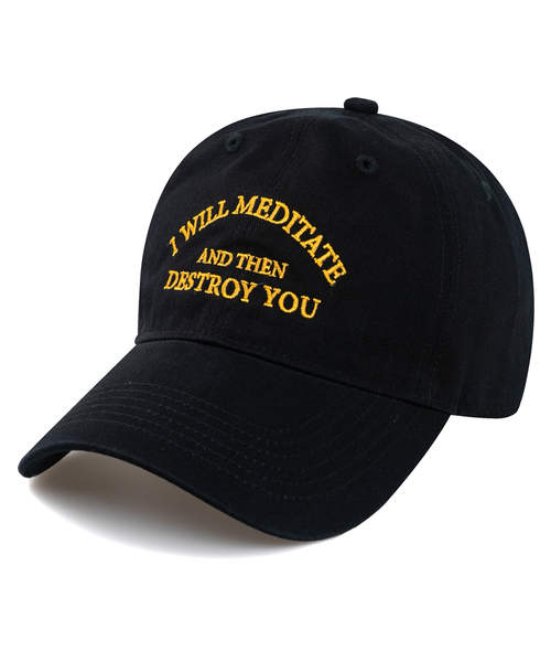 【セール】DESTROY YOU WASHING BALL CAP-NAVY（キャップ）｜WICK（ウィック）のファッション通販 - ZOZOTOWN