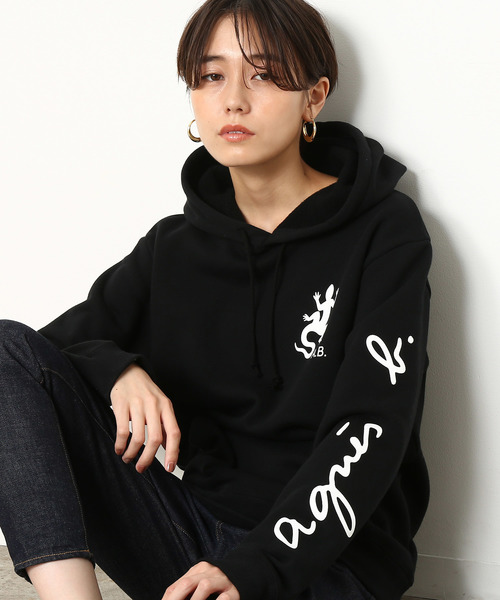 agnes b.（アニエスベー）の「【agnes b. pour ADAM ET ROPE' 】lizard print sweat ...
