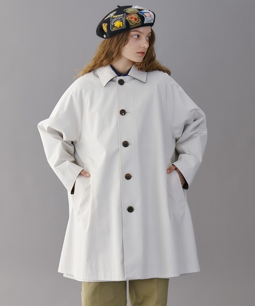 TICCA（ティッカ）の「TICCA |〈別注〉リバーシブルステンカラーコート WOMEN（ステンカラーコート）」 - WEAR