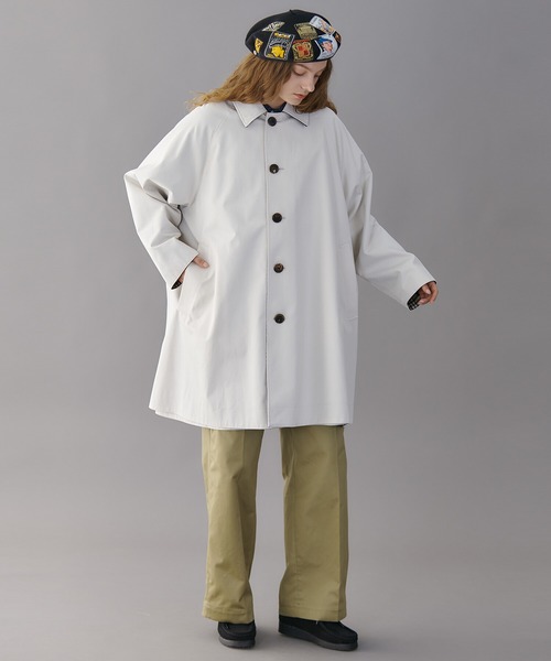 TICCA（ティッカ）の「TICCA |〈別注〉リバーシブルステンカラーコート WOMEN（ステンカラーコート）」 - WEAR