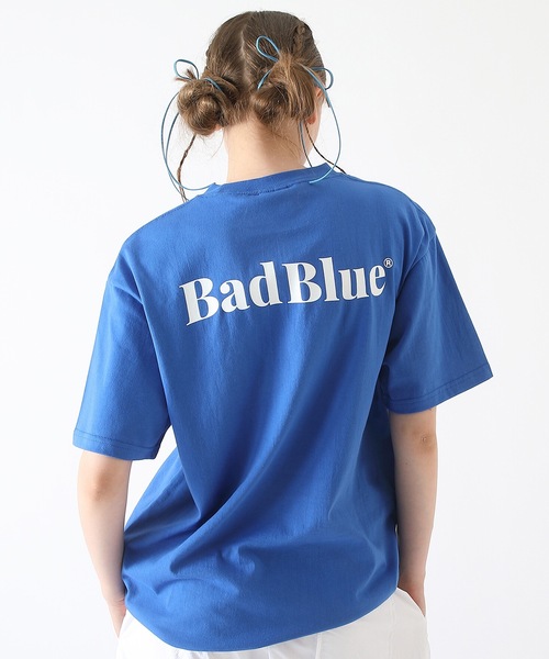 BadBlue（バッドブルー）の「【BadBlue 】Logo Tee Blue（Tシャツ/カットソー）」 - WEAR