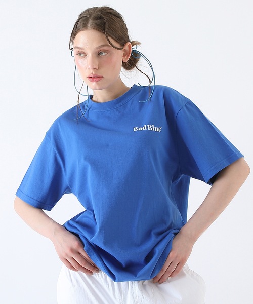 BadBlue（バッドブルー）の「【BadBlue 】Logo Tee Blue（Tシャツ/カットソー）」 - WEAR