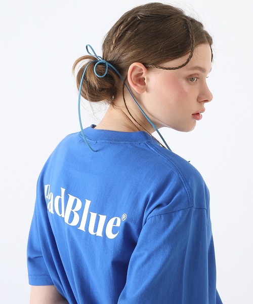 BadBlue（バッドブルー）の「【BadBlue 】Logo Tee Blue（Tシャツ/カットソー）」 - WEAR
