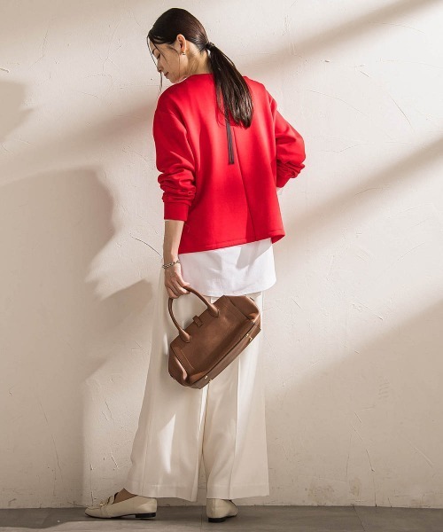 セール】マシュマロポンチカットソー≪洗える/シワになりにくい≫（T