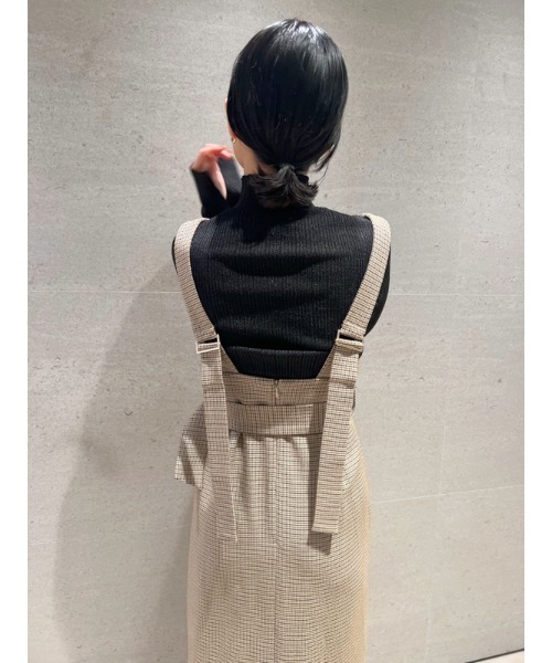 LILY BROWN（リリーブラウン）の「【WEB限定カラー】ストレートシルエットジャンスカ（ジャンパースカート）」 - WEAR