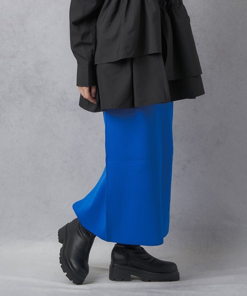 Lull（ルル）の「【Lull / ルル】前後2WAYニットタイトスカート（スカート）」 - WEAR