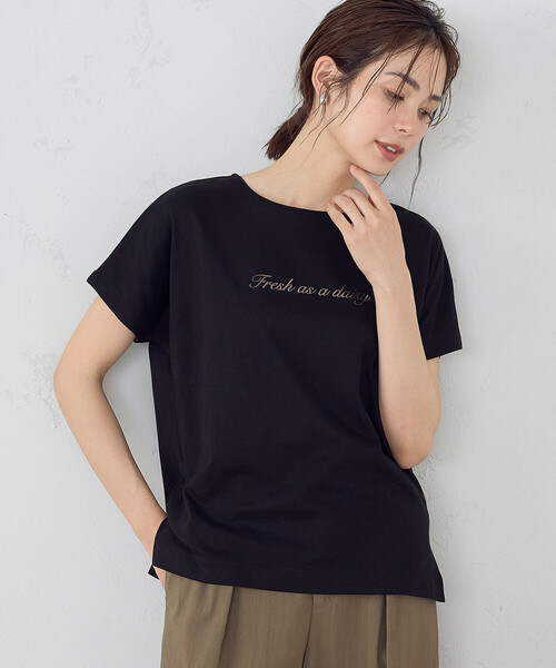 【セール】速乾 箔プリント ロゴ 半袖Tシャツ（Tシャツ/カットソー）｜COMME CA ISM（コムサイズム）のファッション通販 - ZOZOTOWN
