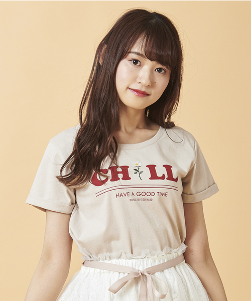 Cherite by PRIME PATTERN（シェリエットバイプライムパターン）の「ロゴTシャツ（Tシャツ/カットソー）」 - WEAR