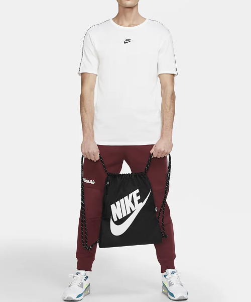NIKE（ナイキ）の「NIKE/ナイキ バック ヘリテージ ドローコードバッグ ナップサック 13L DC4245-010（バックパック/リュック）」 - WEAR