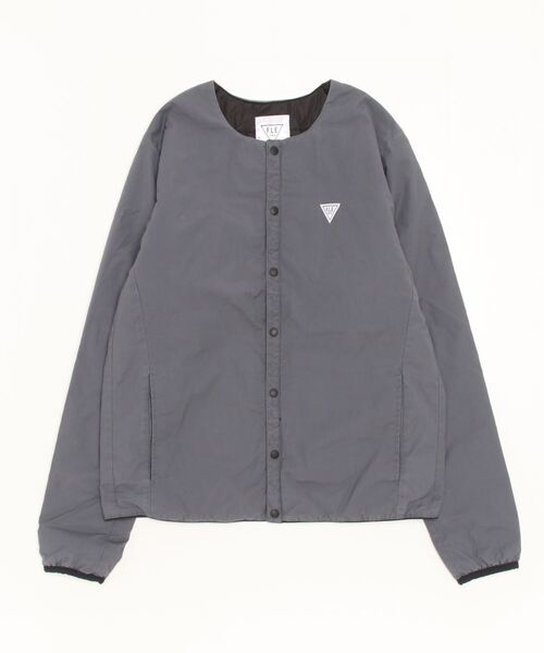 EDWIN（エドウィン）の「EDWIN/エドウイン F.L.E ノーカラー 中綿ジャケット（ノーカラージャケット）」 - WEAR